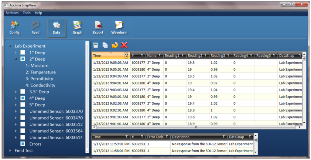 Acclima DataSnap SDI-12 Data Logger User Manual – Acclima