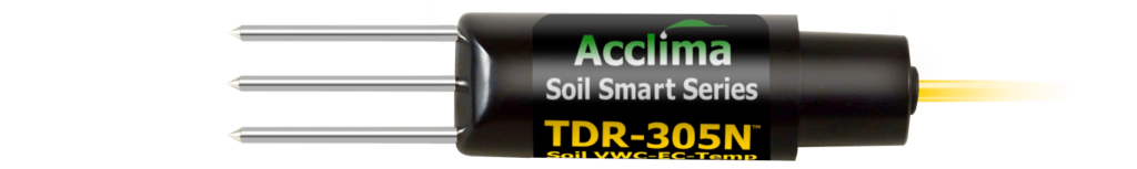 Acclima Digital True TDR-305N Soil Moisture Sensor (SDI-12) Data Sheet